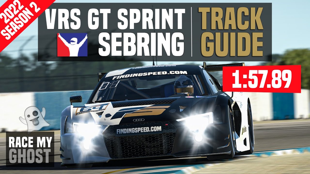 iRacing track guide | Sebring International (GT Sprint VRS & Sebring 12 ...
