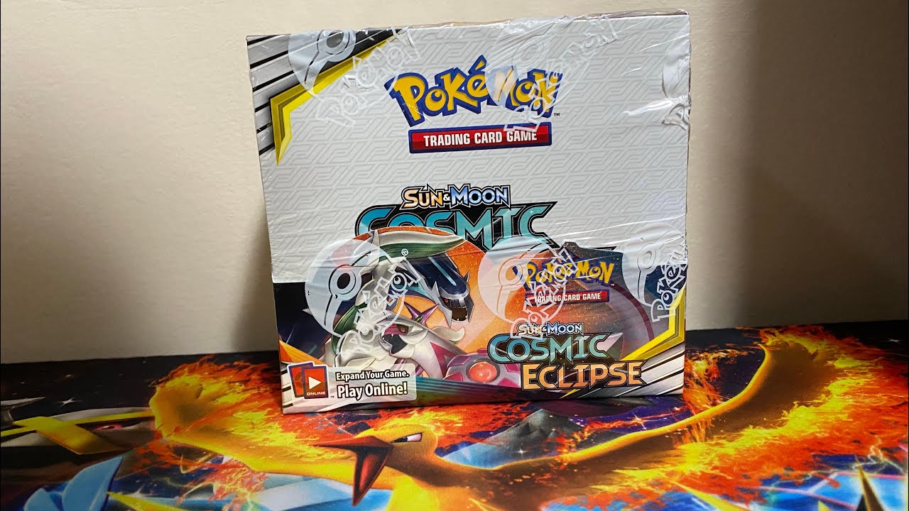 Pokémon Cosmic Eclipse Booster Box Opening Part 1 - YouTube