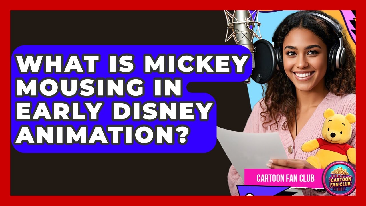 What Is Mickey Mousing In Early Disney Animation? - Cartoon Fan Club ...