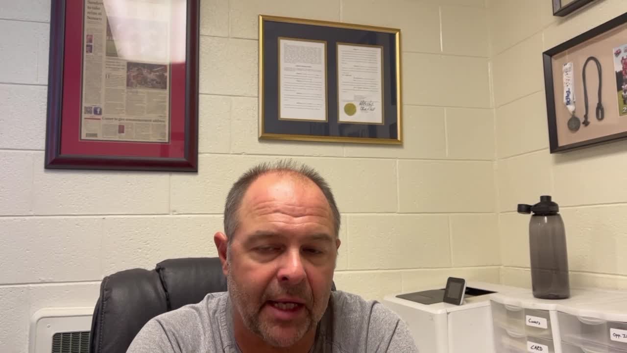 WATCH NOW: Hartsville Football Coach Jeff Calabrese - YouTube