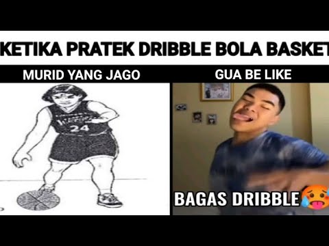 Ketika lagi pratek dribble bole basket (bagas dribble) - YouTube