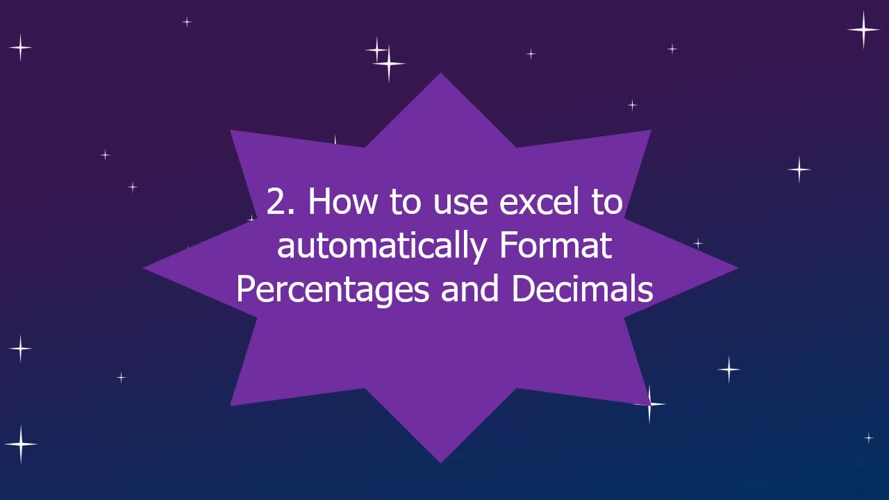 Quickly Rounding Decimals And Formatting Percentages Numbers In Excel Quickly Rounding Decimals And Formatting Percentages Numbers In Excel