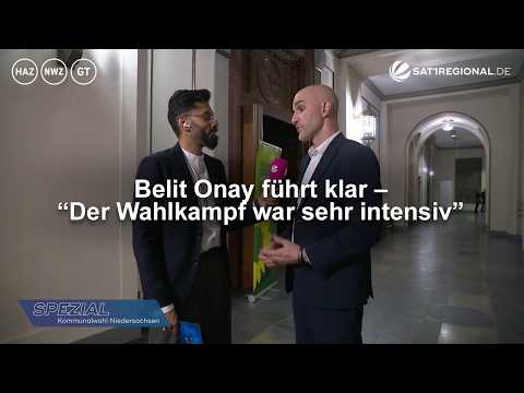 Belit Onay führt klar – \