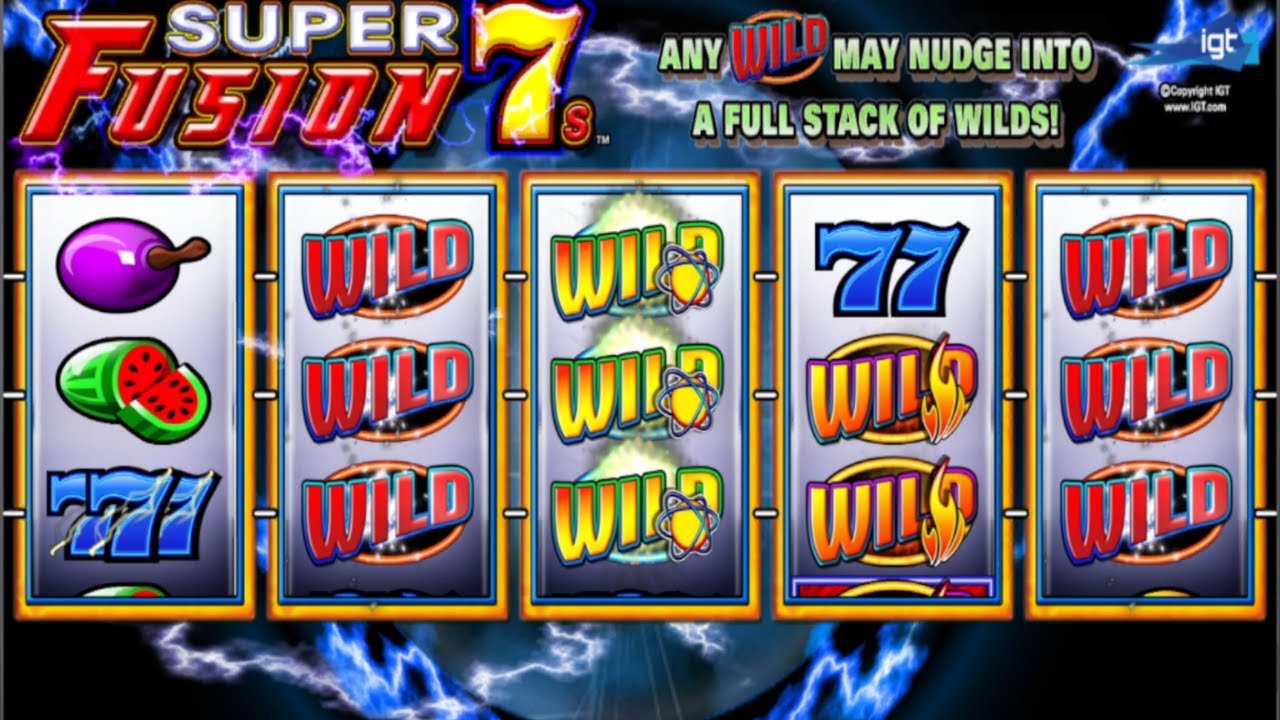 SUPER 7 FUSION Old School Slots - YouTube