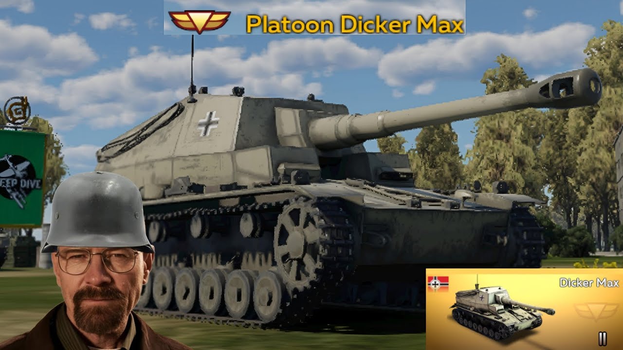 Dicker Max Tank Destroyer |War Thunder Mobile| - YouTube