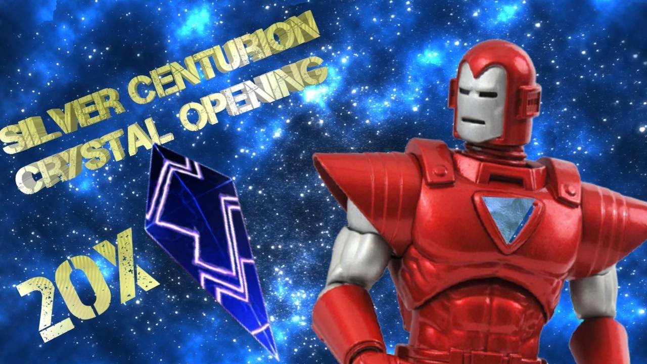 20 More Silver Centurion Crystals - YouTube