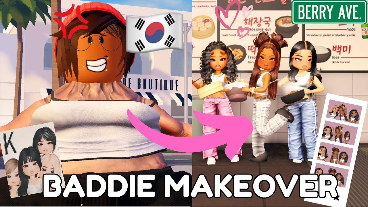 *BADDIE MAKEOVER* in BERRY AVENUE SEOUL! w/ @RaylashonRP & @AshleyBunni ...