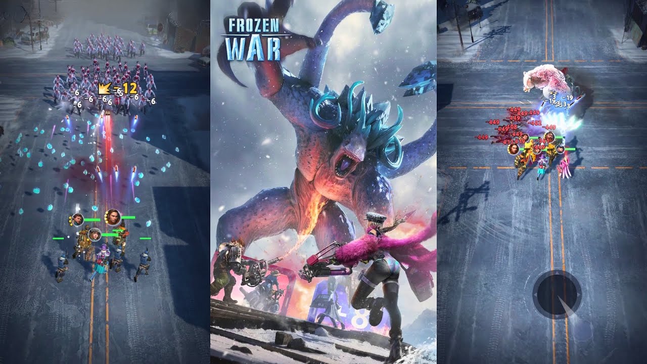 Boost Defenses & Heal Scylla in Frozen War: Endless Frost | Gameplay ...