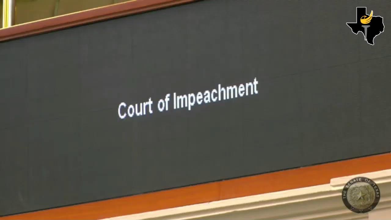 Day 2 Ken Paxton Impeachment Trial Youtube