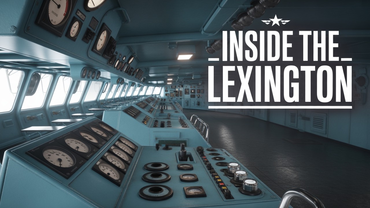 Exploring the USS Lexington | Historic WWII Aircraft Carrier - YouTube