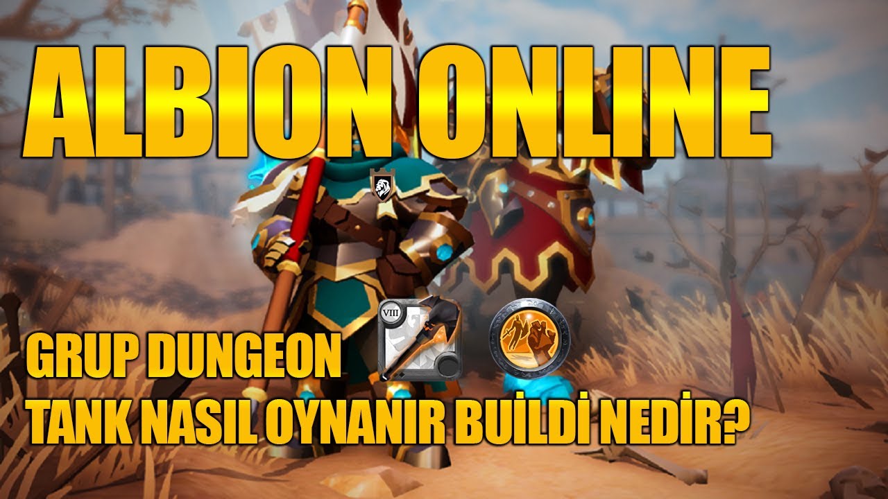 Albion Online l GRUP DUNGEON İÇİN TANK BUİLD NASIL OLMALI ÖZELLİKLERİ ...