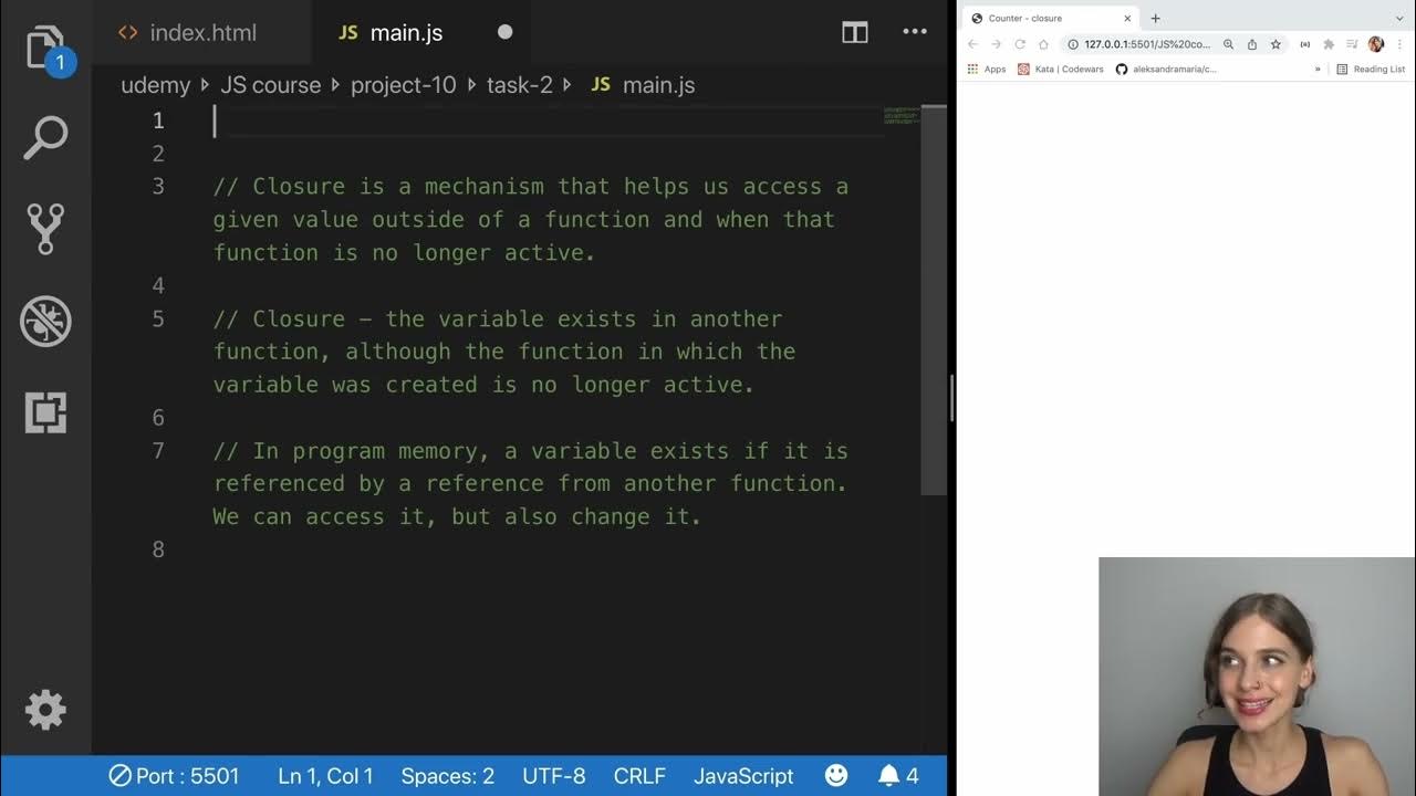 Building a Click Counter, Age Verification, and Timer Using JavaScript Closures [Project 10 ...
