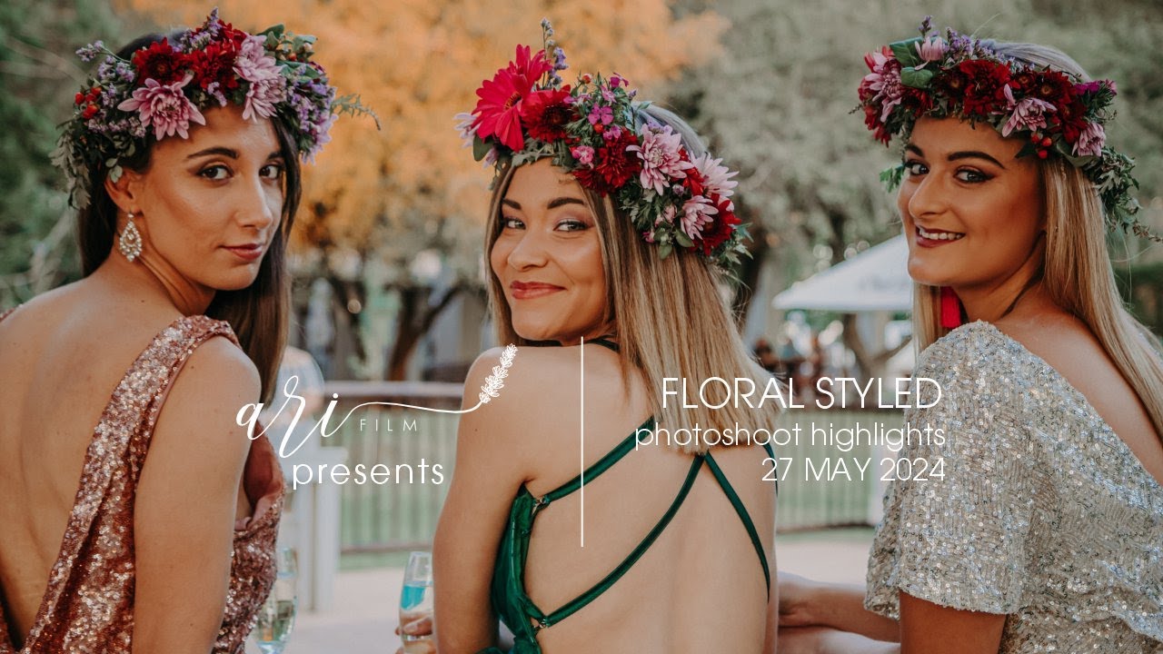 FLORAL STYLED SHOOT | BY ARI - YouTube