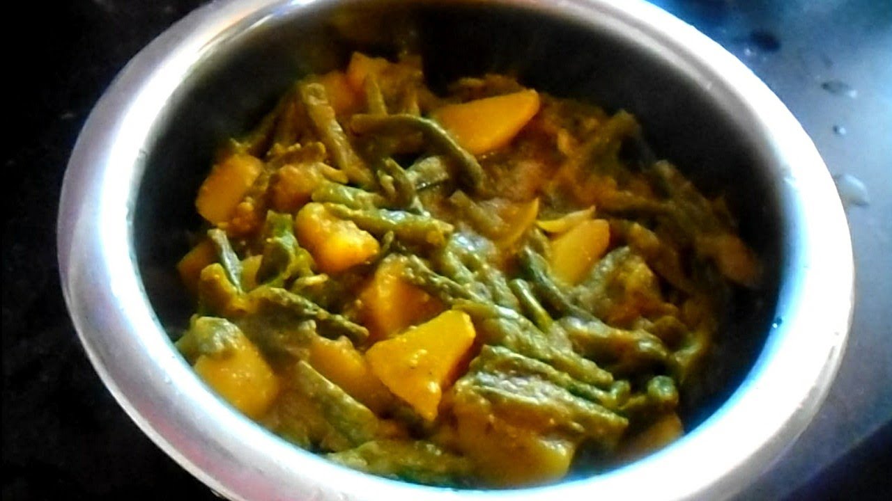 बरबटी की सब्जी|Barbati Ki Sabji Hindi|Long Yard Beans Curry Recipehindi ...