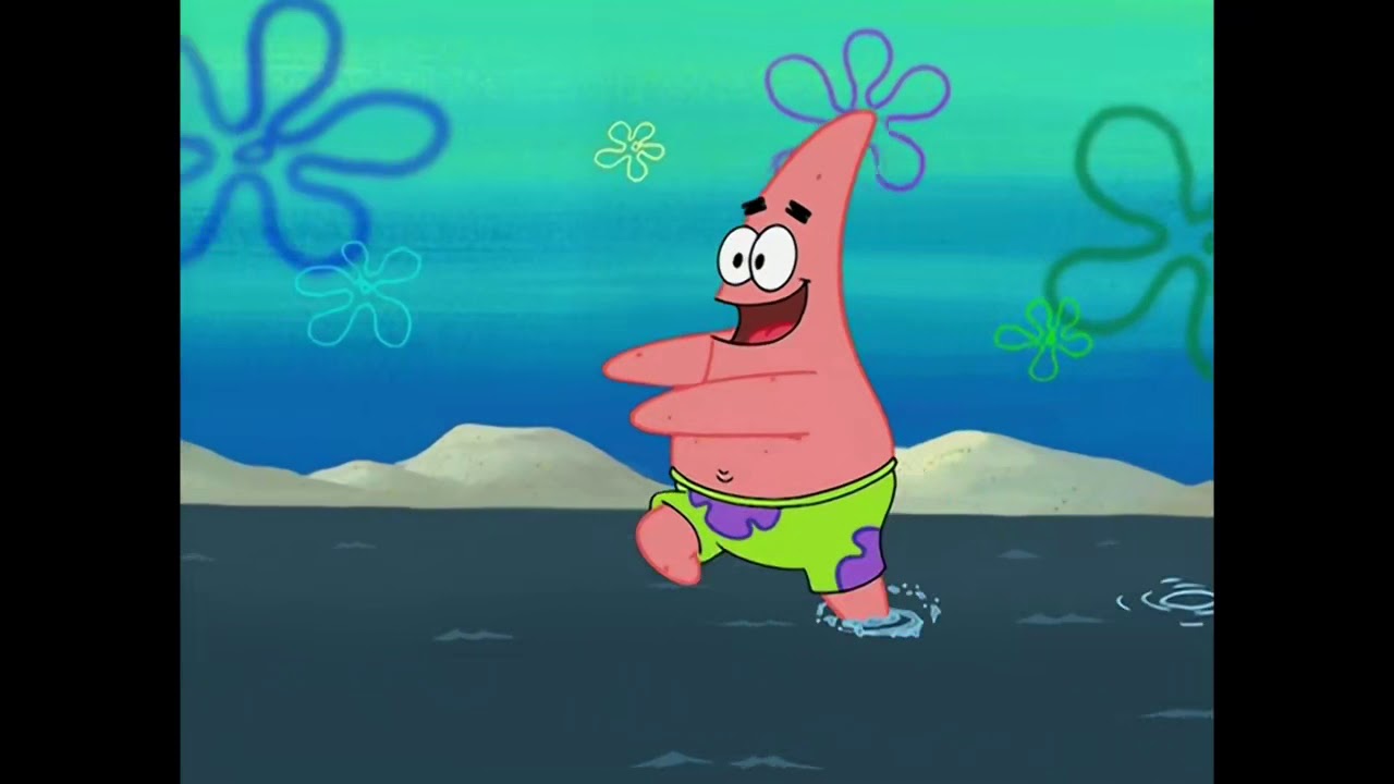 Patrick Star Running on Water for 10 Hours - YouTube