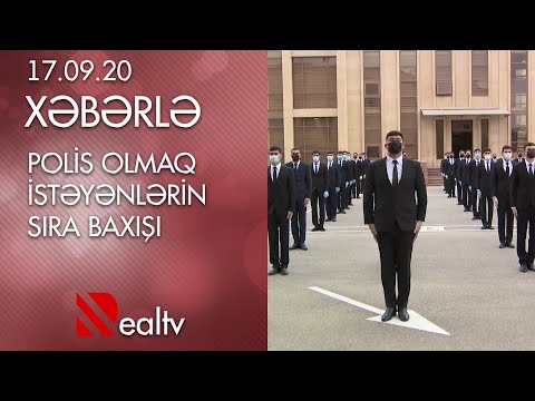 Polis olmaq istəyənlərin sıra baxışı