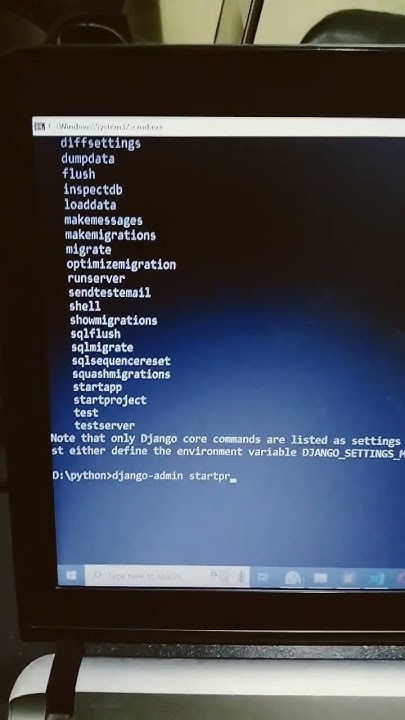 How To Install Django Framework In Python Python Viral Shorts Trending Pythontutorial