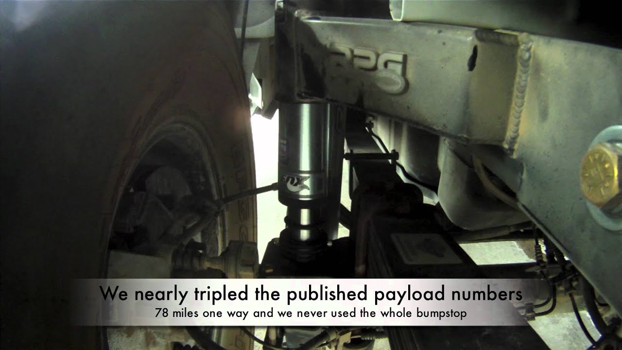 Payload Increase for your Raptor with the 4" Fox Bump Stops - YouTube