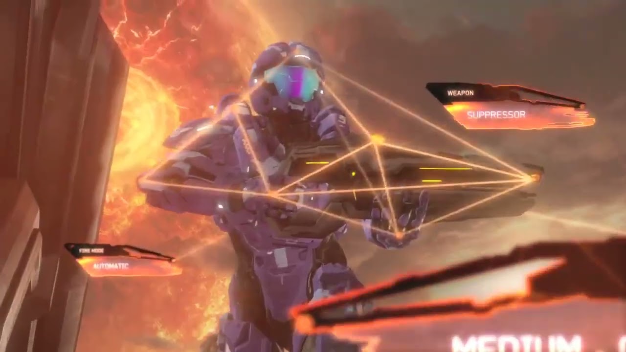 Halo 4 Promethean Weapons Trailer XBOX 360 Fat Solución técnica de Halo ...