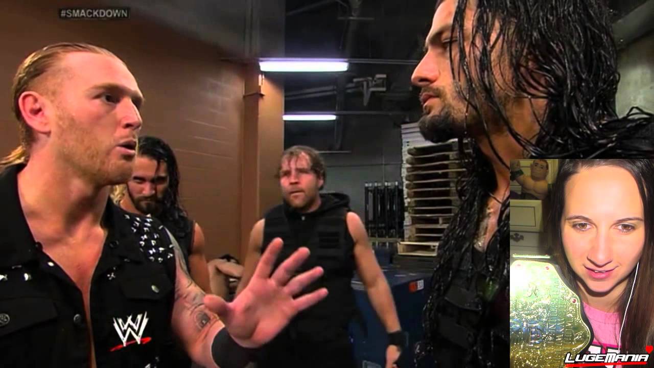 WWE Smackdown 4/25/14 The Shield DESTROYS 3MB backstage brawl Live ...