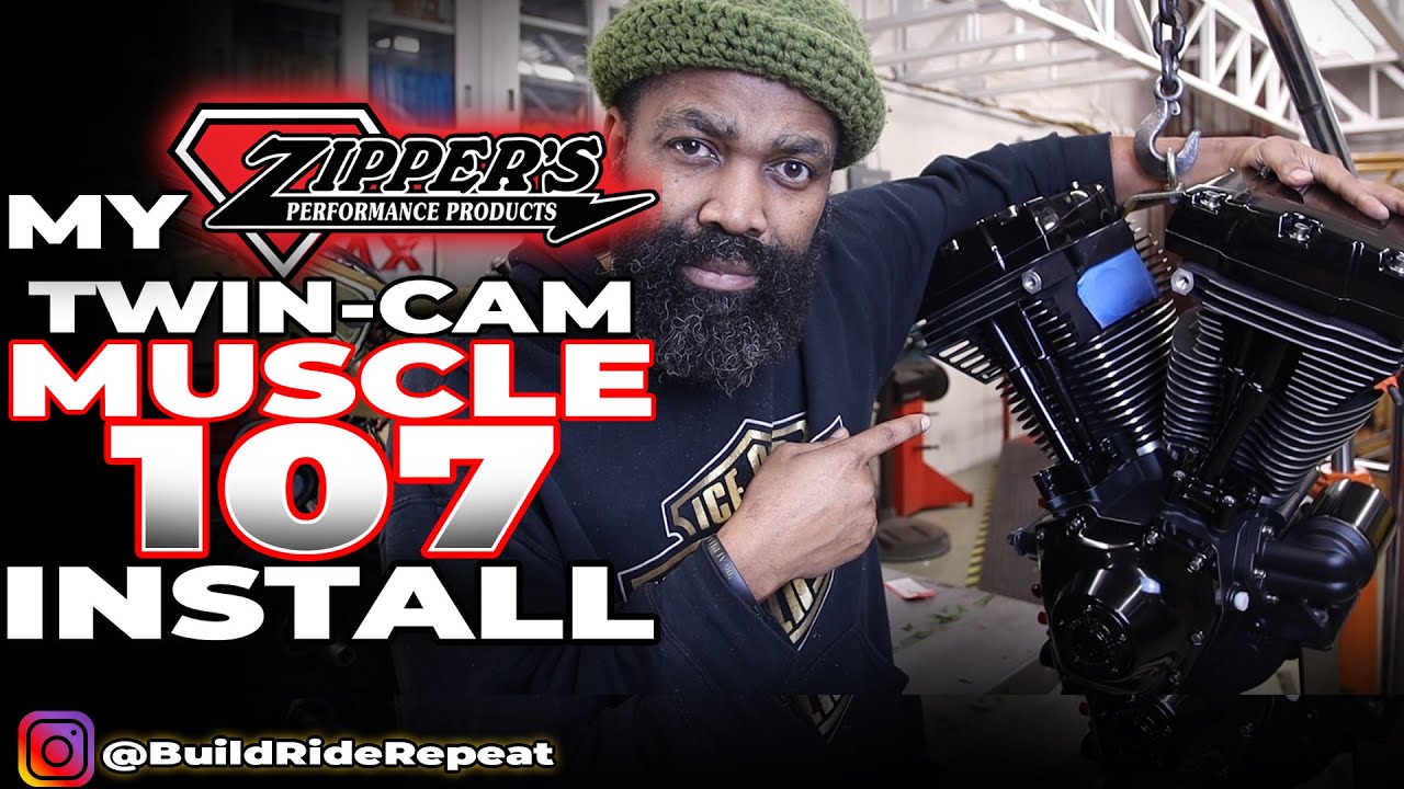 My Zipper's Performance Twin-Cam MUSCLE 107 Install - YouTube