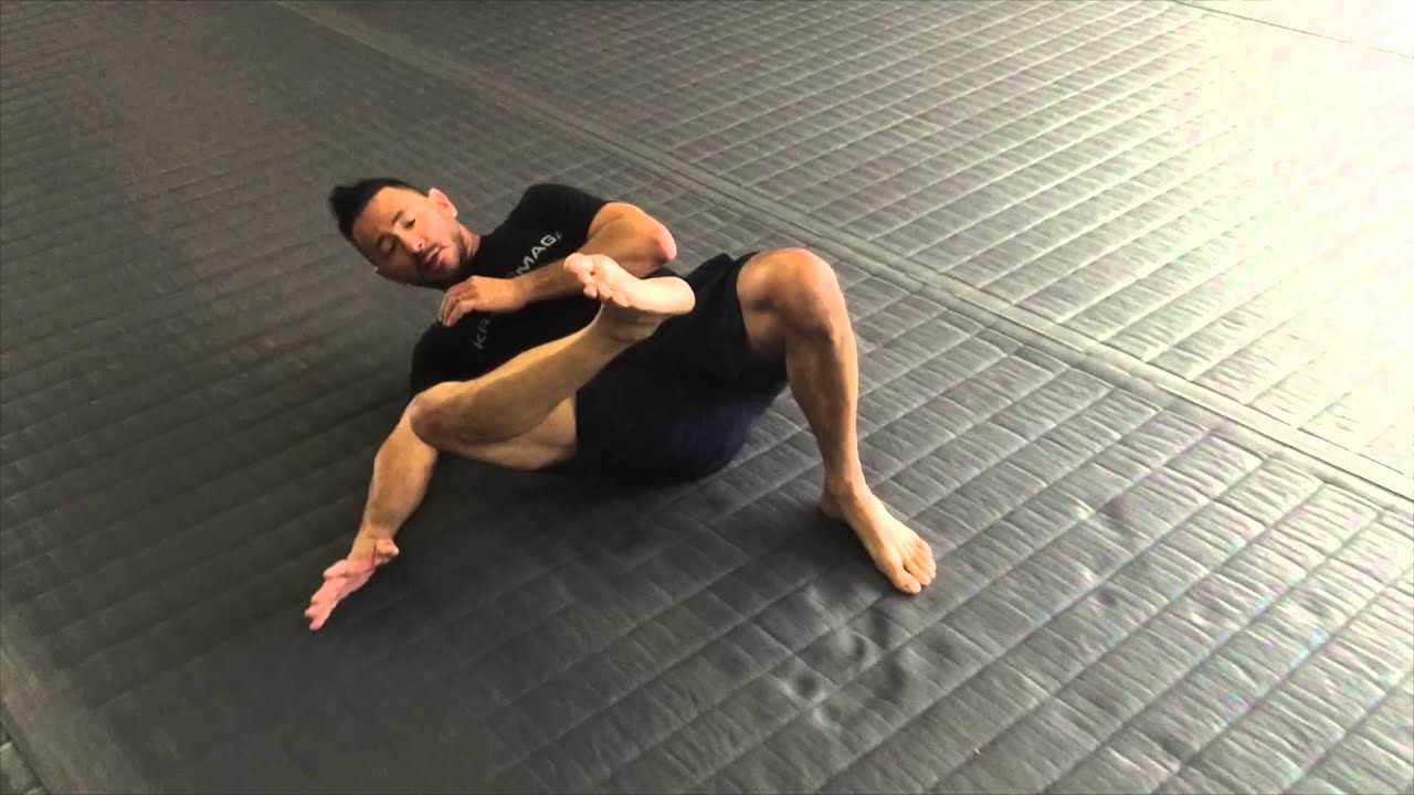 Krav Maga Unyted Orange Belt (side break fall) - YouTube