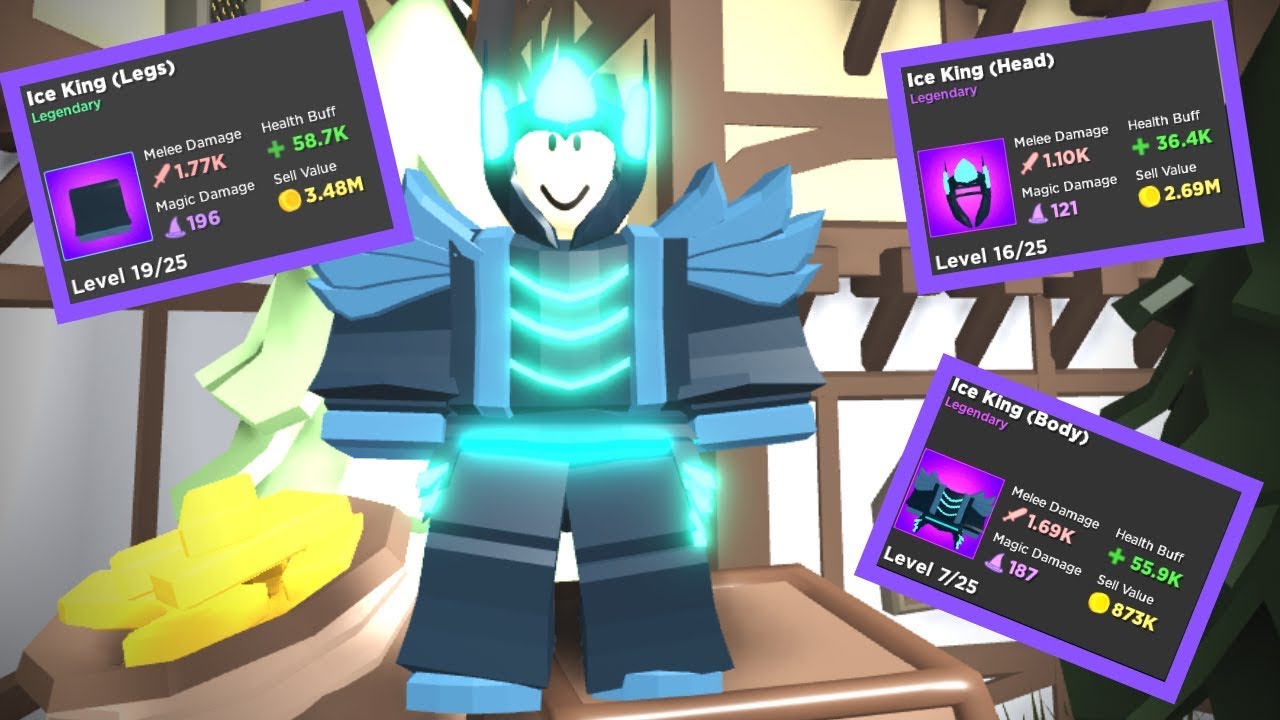 SHOWCASE: FULL SET OF NEW LEGENDARY ARMOR (WARRIOR) |Rumble Quest ...