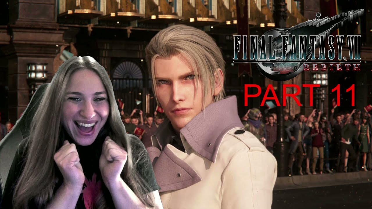 Junon Parade - Final Fantasy VII Rebirth (PS5 Gameplay) Part 11 - YouTube