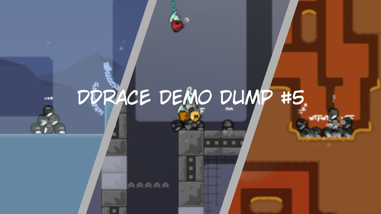 DDrace Demo Dump #5 | Teeworlds - YouTube
