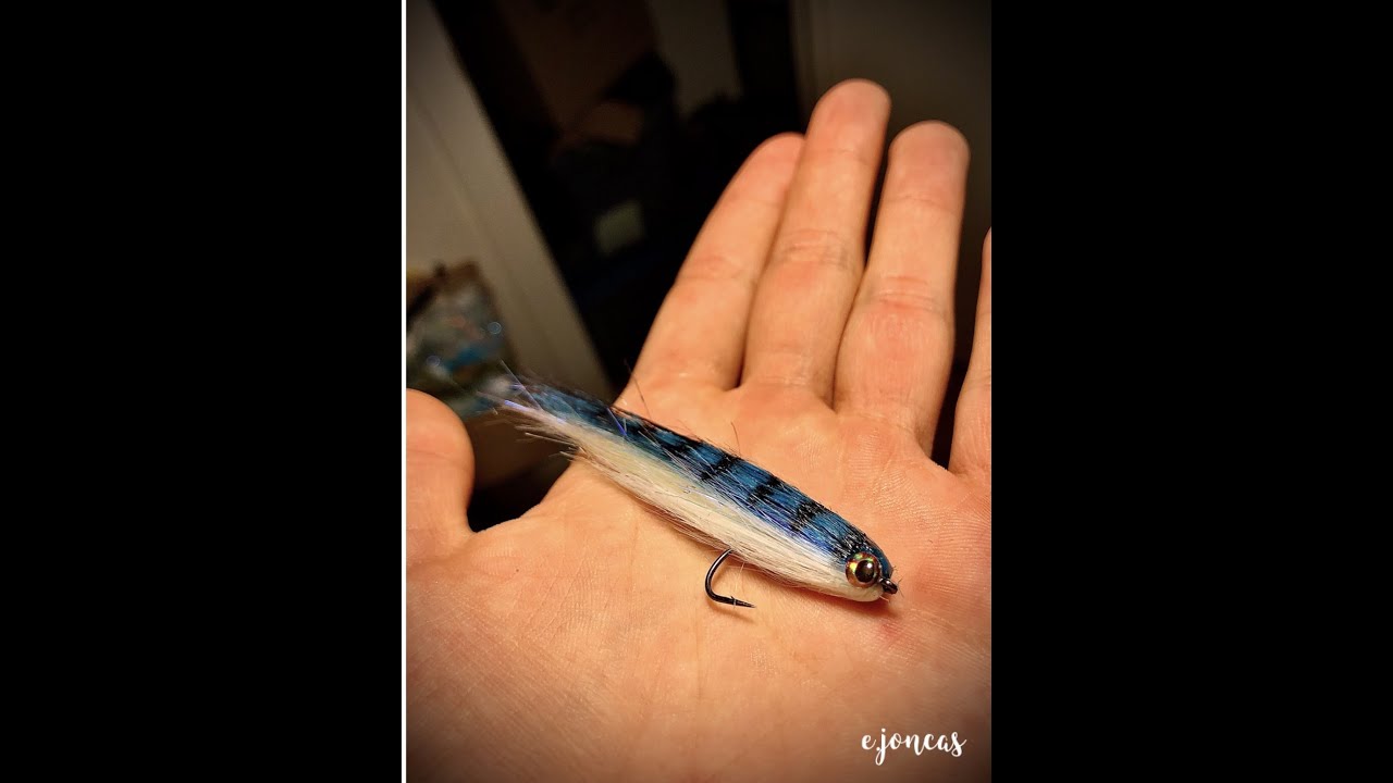 Montage de mouche : Alevin de Maquereau / Fly tying : Mackerel Fry ...