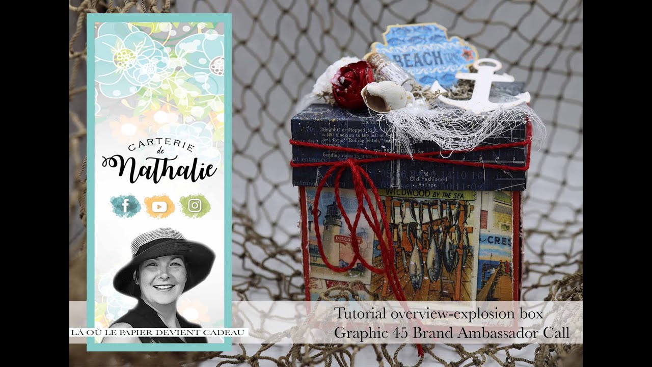 Tutorial overview-explosion box-Graphic 45 Brand Ambassador Call - YouTube