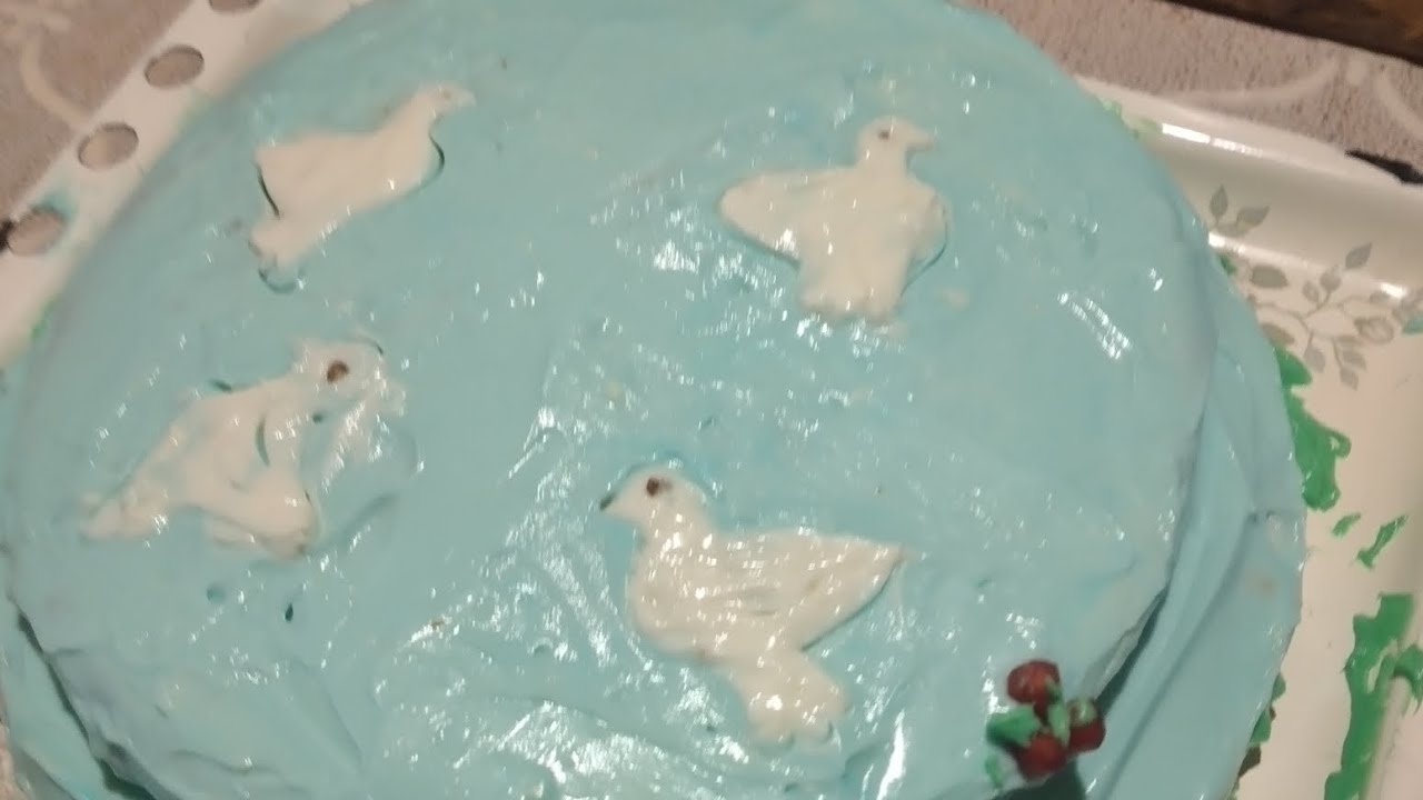 как я делала торт 🎂 Youtube