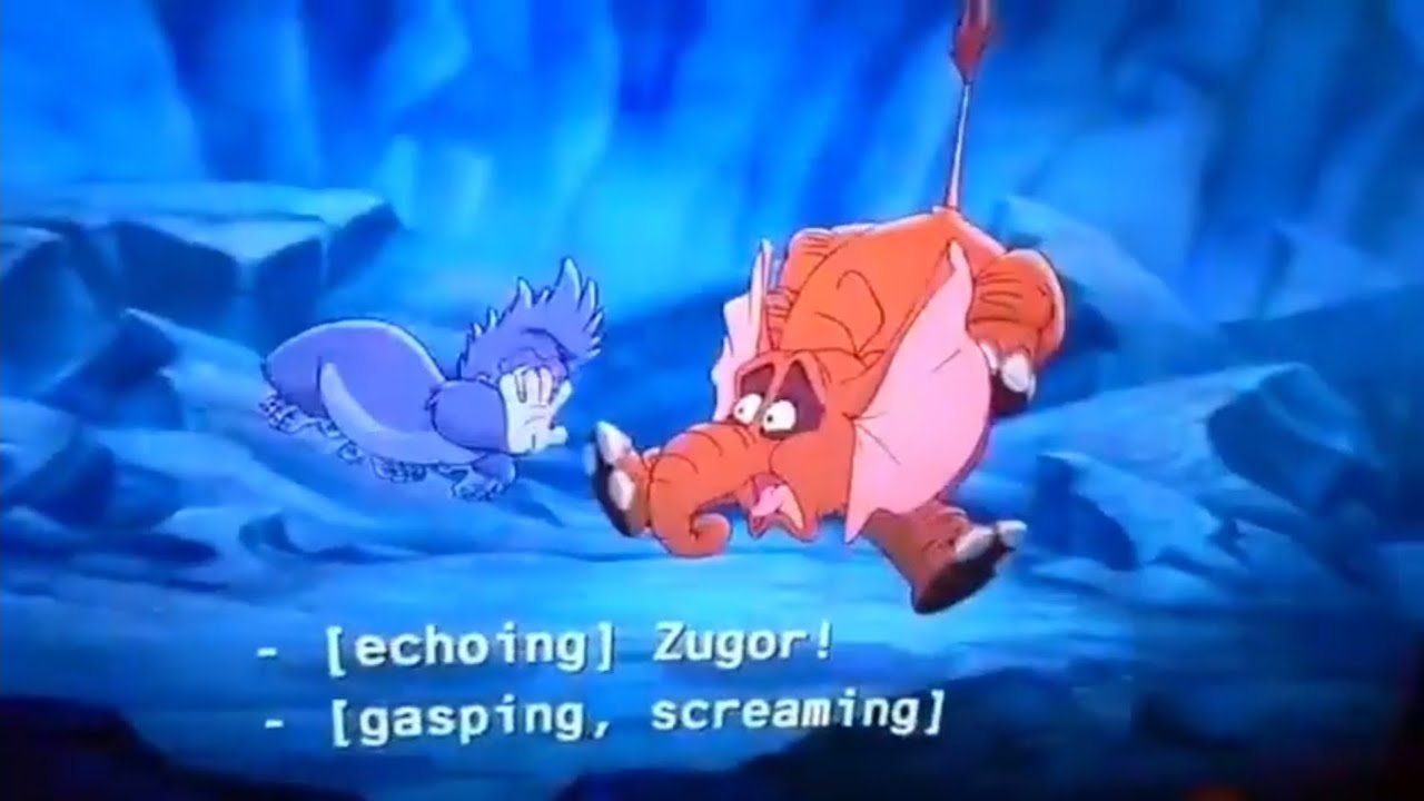 Zugor scares Tarzan's friends - YouTube