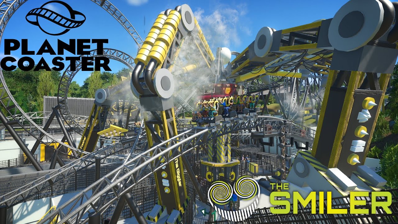 The Smiler: (1:1 Re-Creation) | Planet Coaster: Coaster Spotlight 01 ...