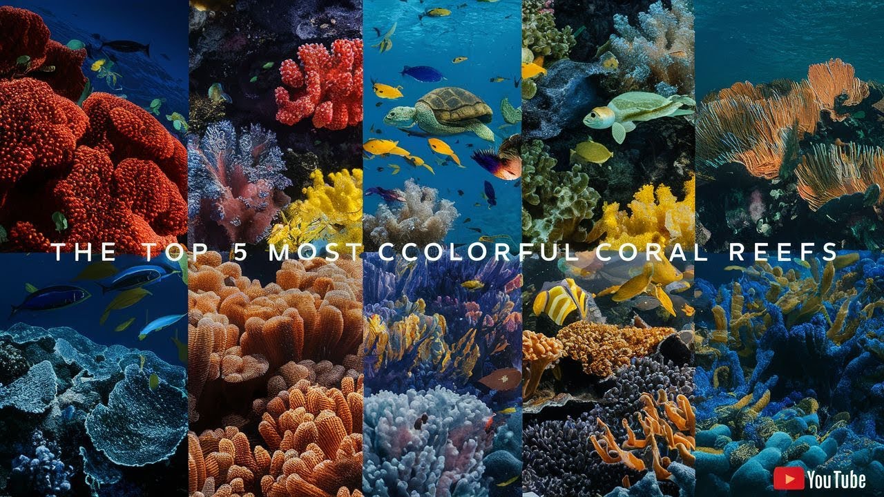 Here Are Top 5 Most Colorful Cora Reefs You Can Find In The Sea - YouTube