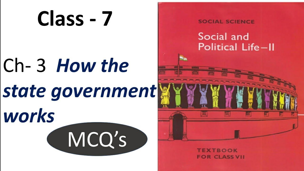 Ncert MCQ's of chapter 3 political science class 7 with answers - YouTube