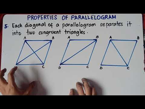 Properties of Parallelogram | Explain in Detailed | With Examples ...