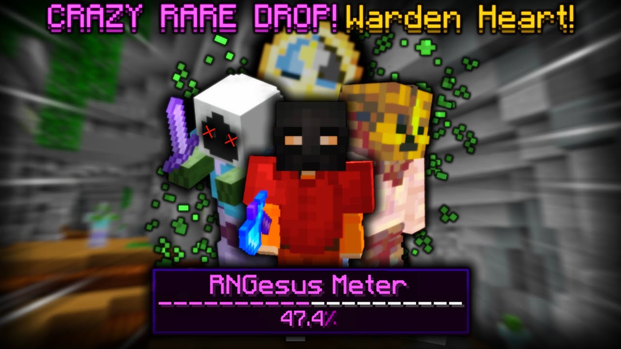 Warden Heart today?! 🥺 👉👈 - Hypixel Skyblock🔴 - YouTube