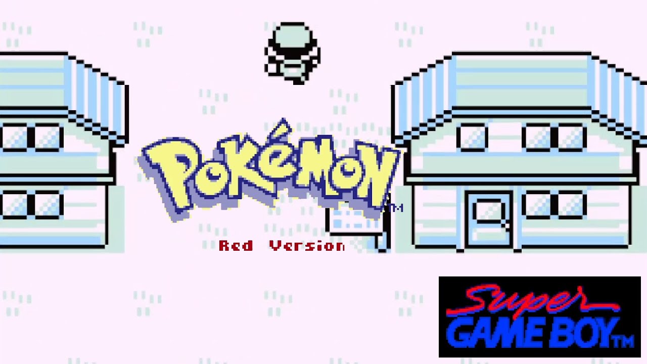Pokémon Red (Super GameBoy) - YouTube