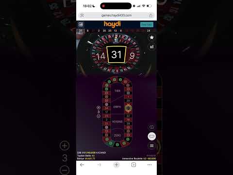 #RULET | RULETTE BİR ANLIK HEYCAN HERŞEYE YOL AÇABİLİR #casino #rulet