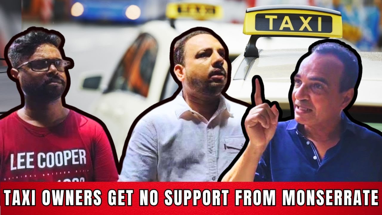 Taxi owners get no support from Monserrate - YouTube
