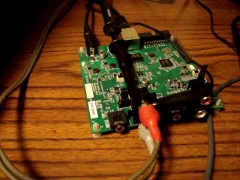 XMOS AVB development board in action - YouTube