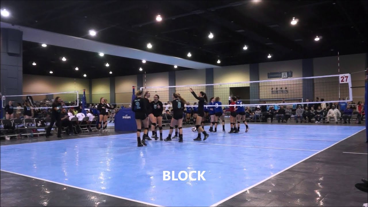 Hannah Pugh, Outside Hitter, Class of 2017 - YouTube