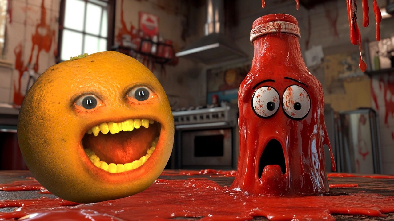 Annoying Orange - Ketchup Massacre Supercut! - YouTube