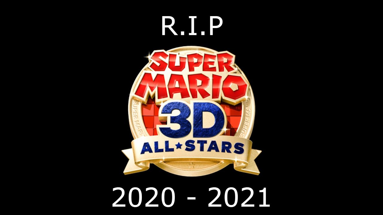 RIP Super Mario 3D All-Stars - YouTube