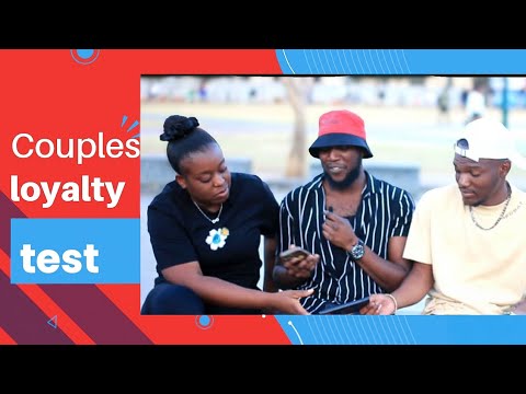 Couple loyalty test, exchanging phones! - YouTube