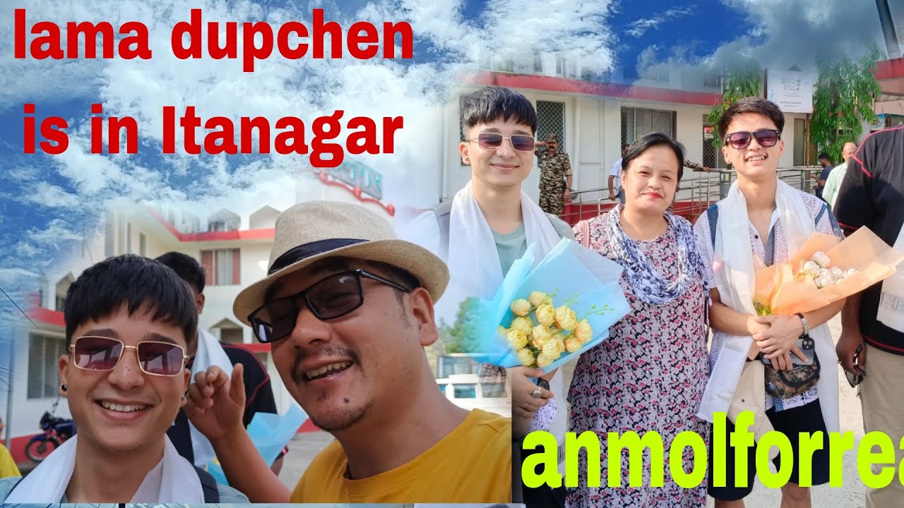 @LAMA DUPCHEN from Darjeeling and @anmolforreal is in Itanagar ...