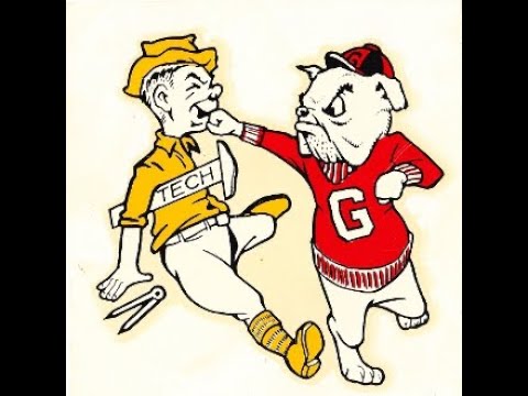 Georgia Bulldogs vs Georgia Tech Yellow Jackets (November 30, 1991 ...