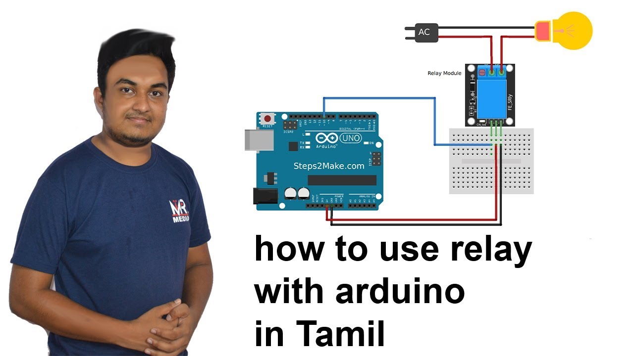 How To Use Relay With Arduino தமிழ் Learn Arduino Series In Tamil 1941