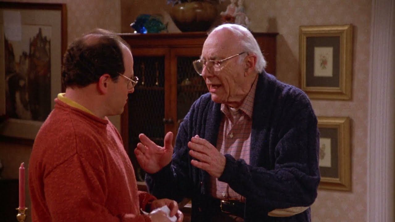 Seinfeld - George's father first actor - You supposed to see your face ...